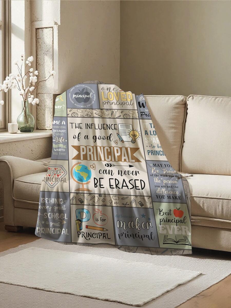 The Influence Of A Good Principal Can Never Be Erased - Flannel Pattern ...
