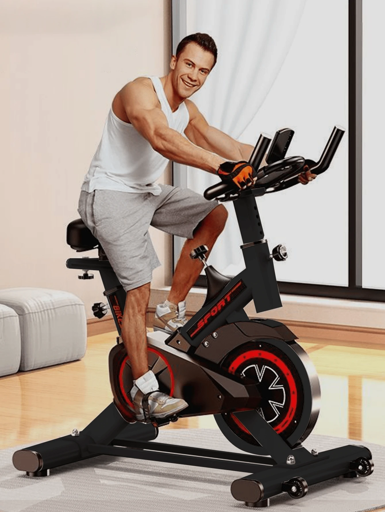 Professional Spinning Bike With Digital Display, Indoor Fitness ...