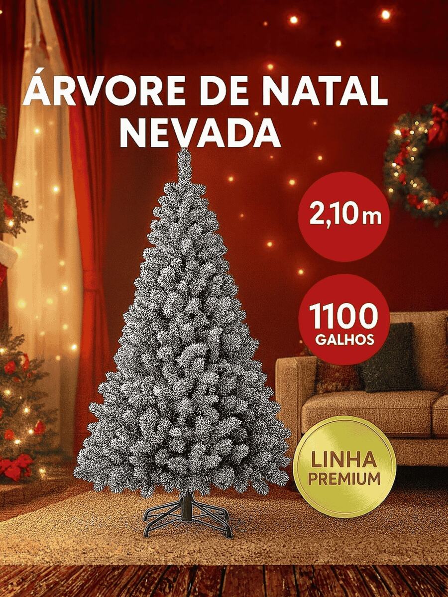 Nevada Christmas Tree 2.10m With 1100 Realistic Branches | Premium ...