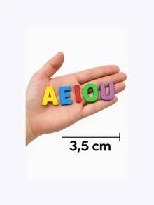 Mega Kit Of EVA Letters - 1100 Colorful Units - Educational And Perfect ...