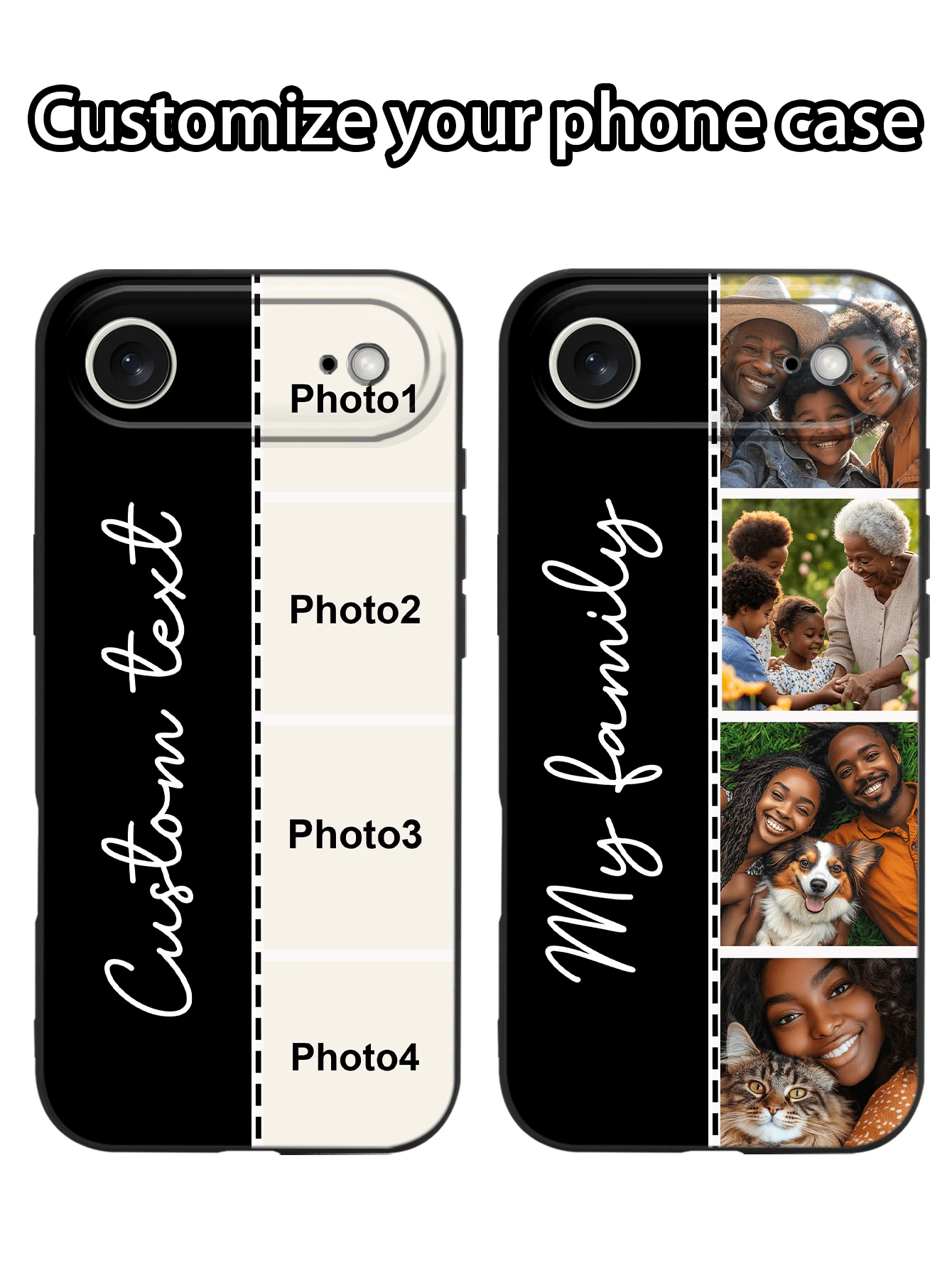 1 Personalized Film With Four Images, Customized For Family, Friends ...
