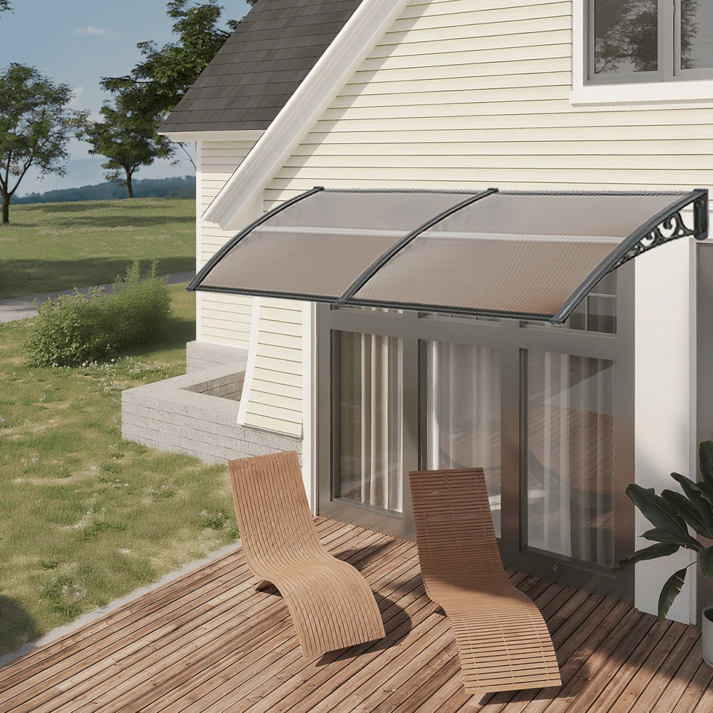 Front Door Canopy, Plastic, Aluminum, Lean-To Canopy, Roofing, Front ...