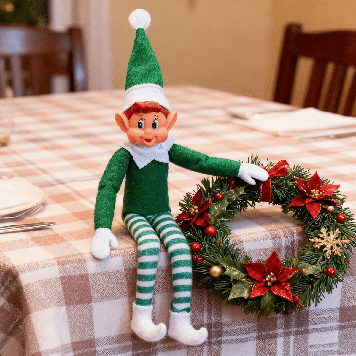 Elfie und Elvie Set lustige und verspielte Elfen verhalten Sich ...