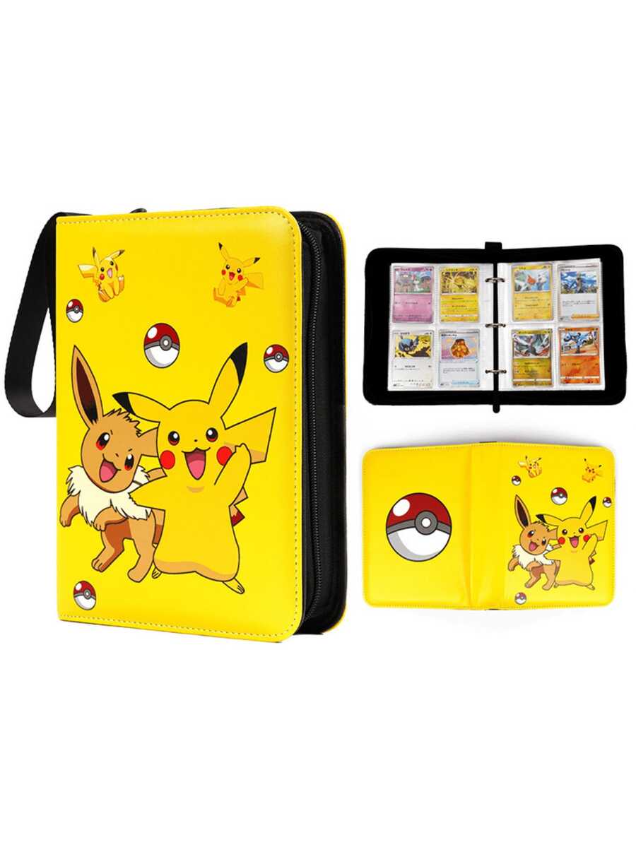 Álbum de cartas de Pokémon Pikachu, álbum coleccionista de mascotas ...