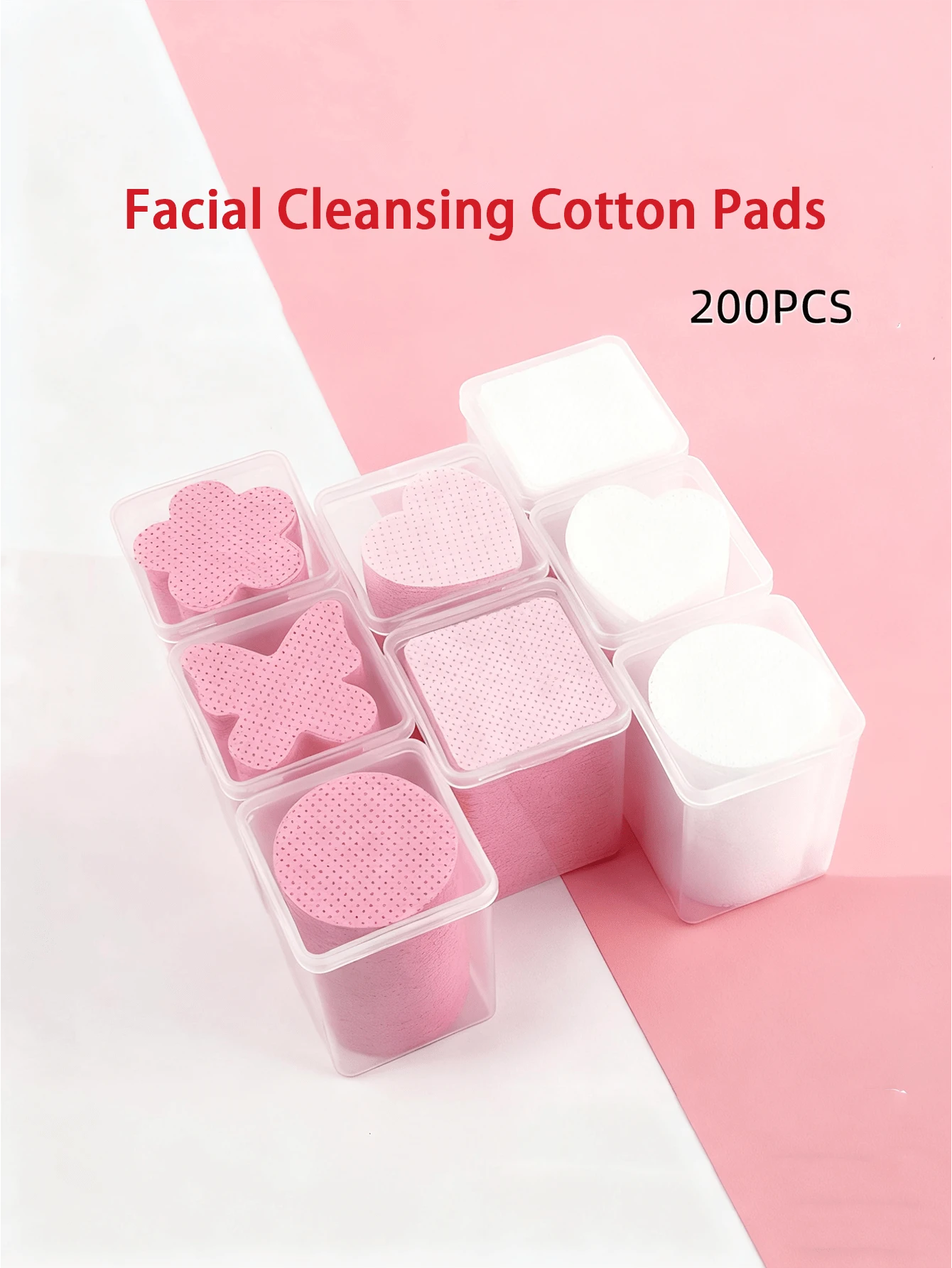 200/400pcsbox Packaged Makeup Remover Pads, Nail Wipes, Lint-Free Nail ...