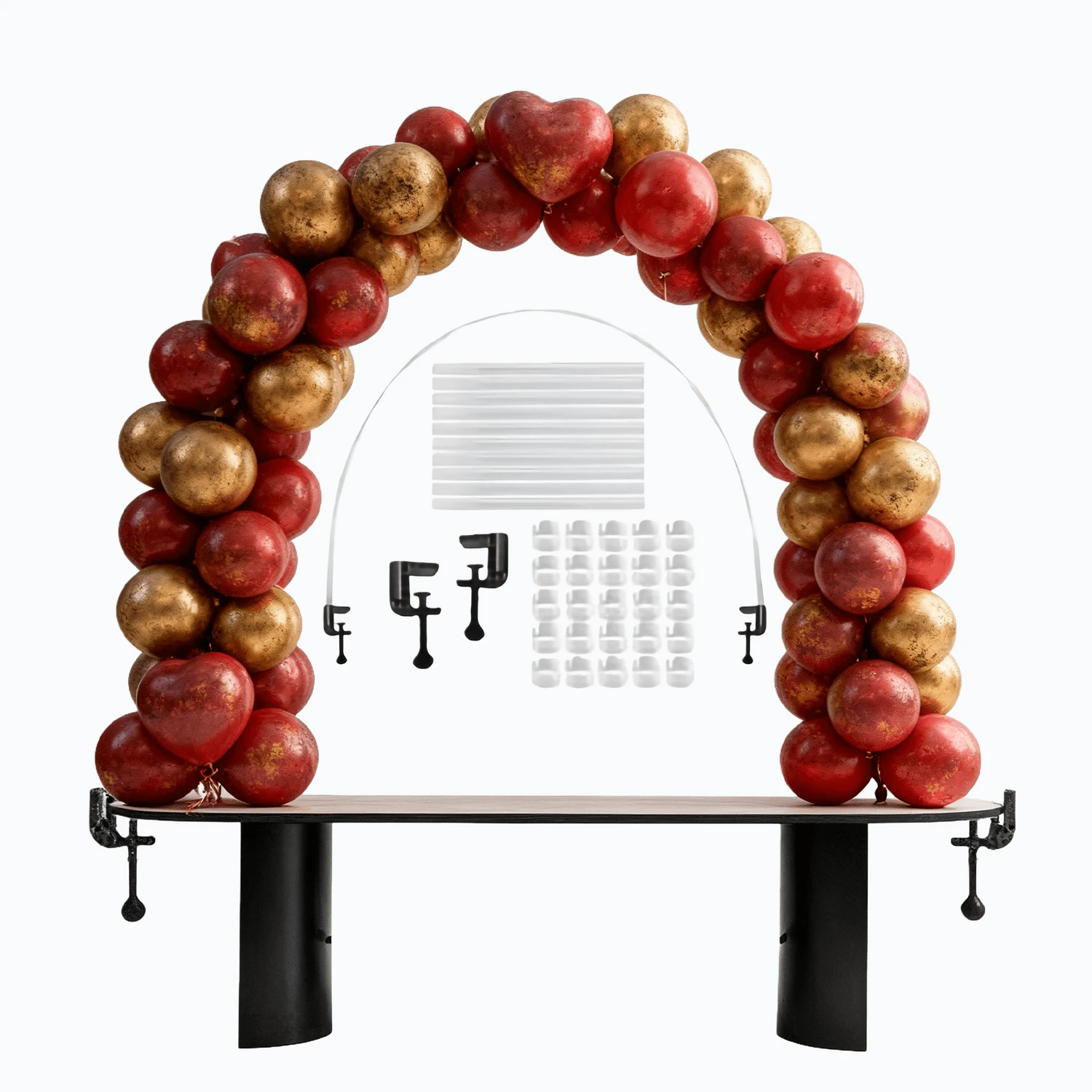 Table Balloon Arch, Adjustable Table Balloon Arch Frame, Balloon Arch ...