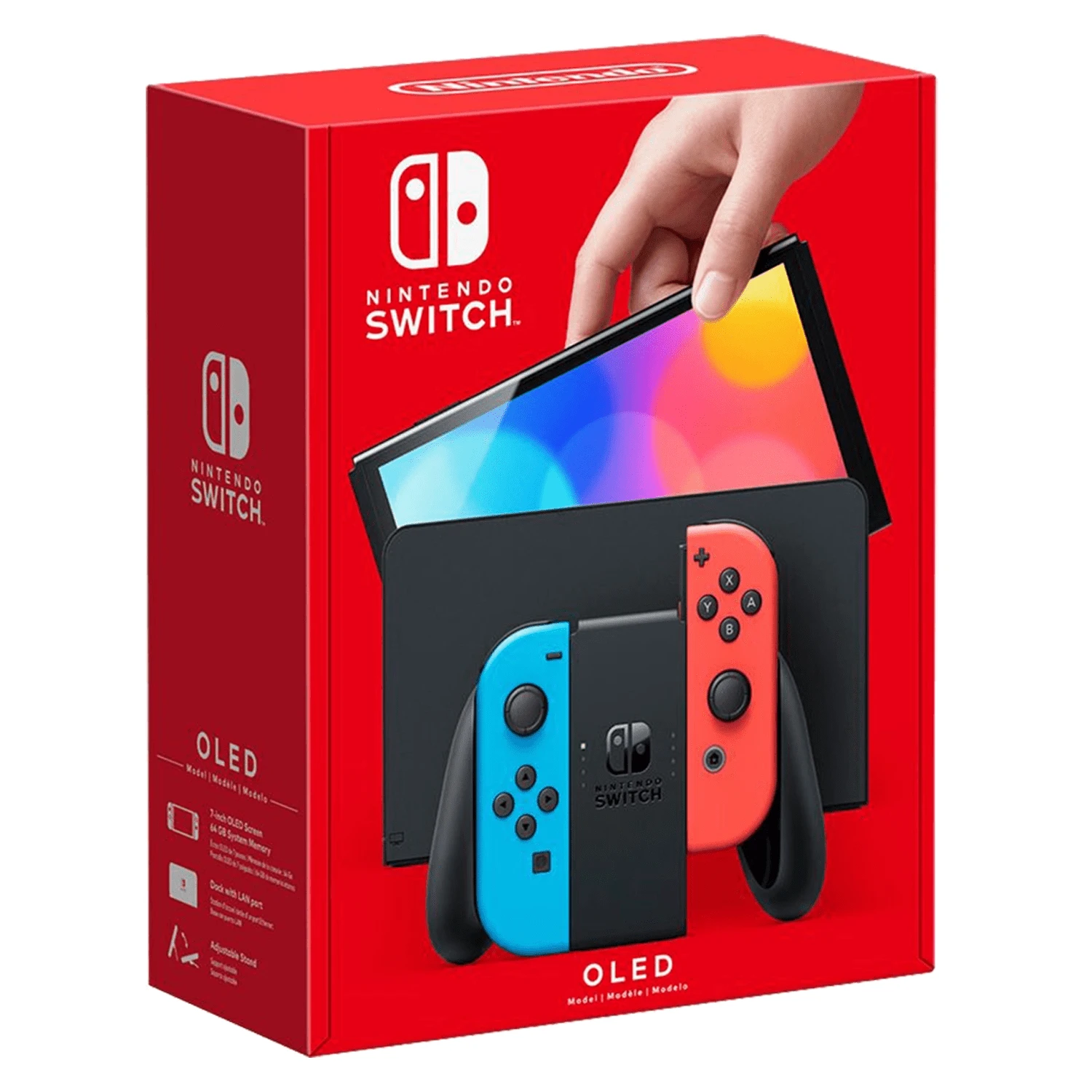 Nintendo Switch OLED Model 64GB - With Red And Blue Joy-Con - HK ...