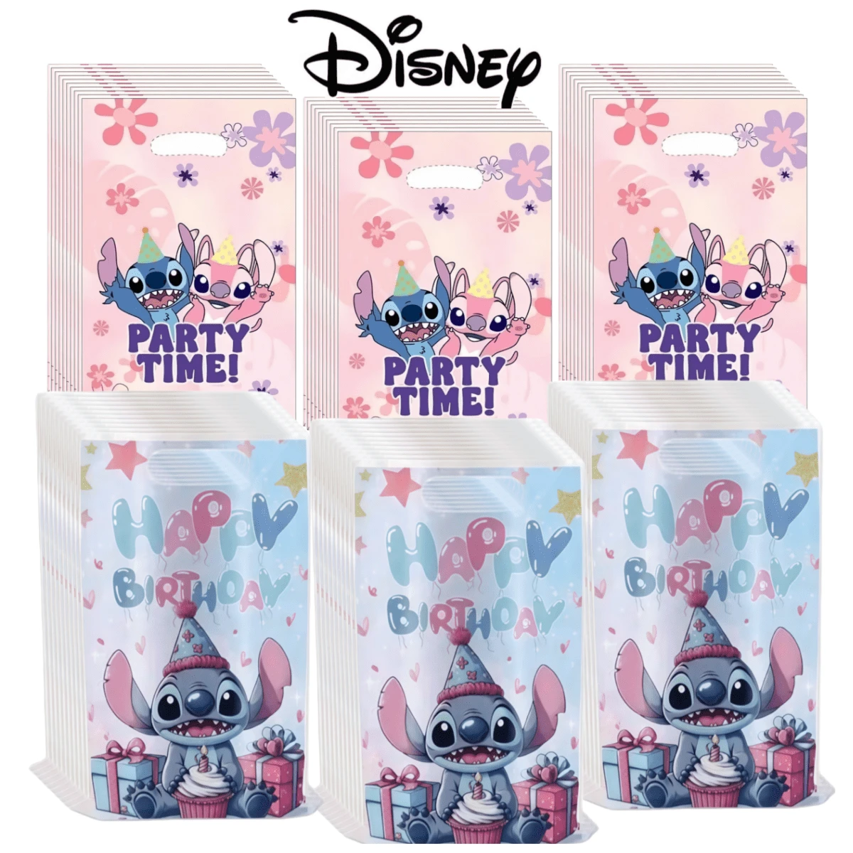 Bolsas de regalos de Lilo y Stitch para fiestas temáticas de Stitch ...