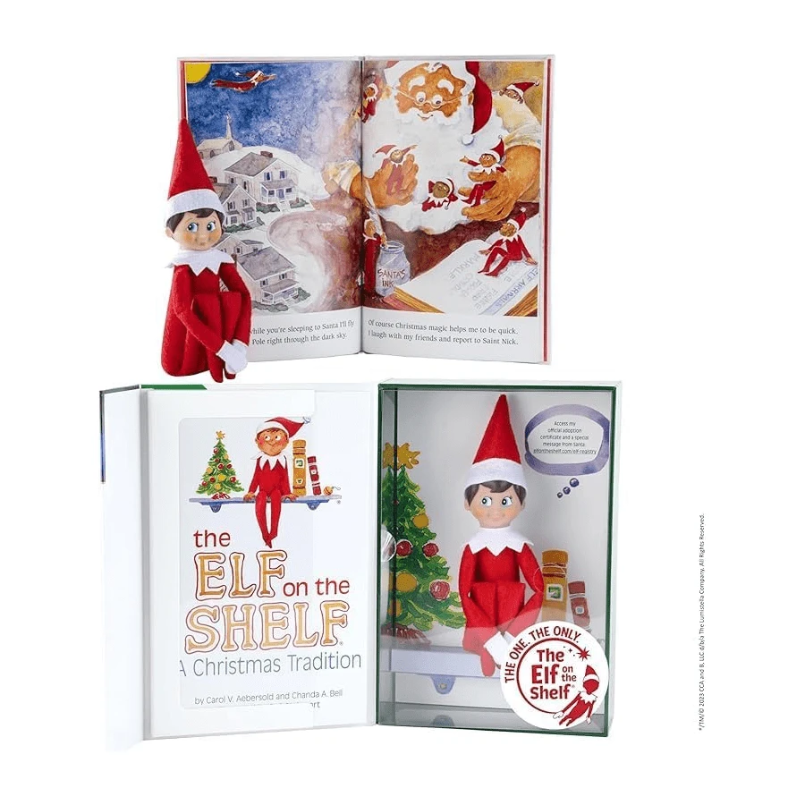 The Elf On The Shelf Original – Spanish Book And Elf Child With ...