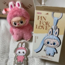 Pop Mart Labubu The Monsters Pin For Love Series Vinyl Plush Pendant ...