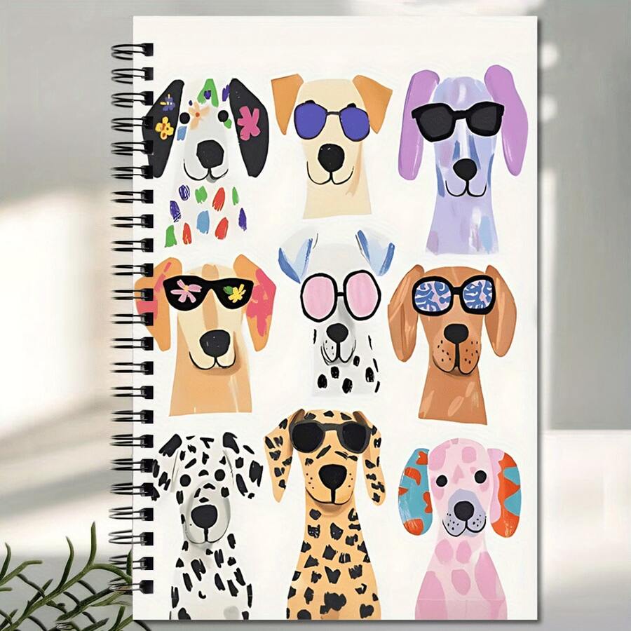 1pc "The Songs Inside My Head" Spiral Notebook - 100-Page Lined Journal ...