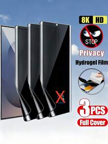 3Pcs Anti-Spy Hydrogel Film Privacy Screen Protector Soft Film[Not ...