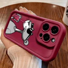 La Pantera Rosa bebiendo té con lecheFunda estampada para teléfono ...