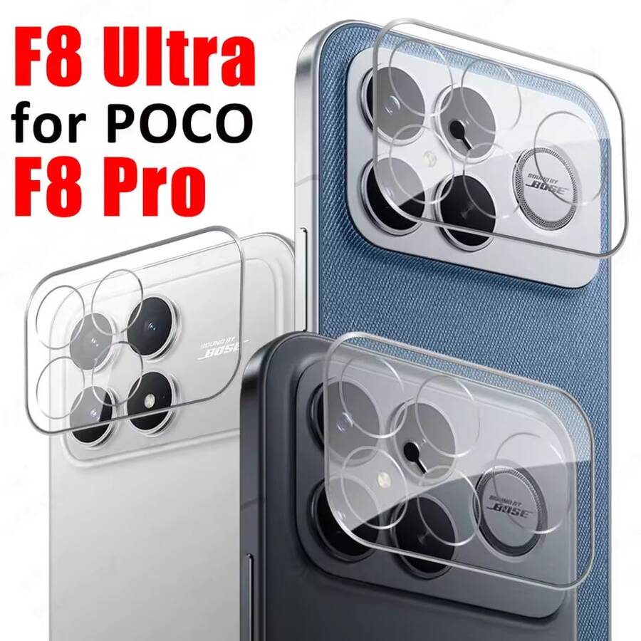 1pc 3D Transparent Lens Protector Film, High-Definition Tempered Glass ...