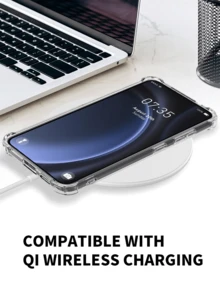 3 Packs Clear Slim Fit Case For Galaxy - Air Cushion Shockproof Anti ...