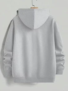 Sudadera con capucha gris con diseño de OVNI y alienigena texto NO BAD ...