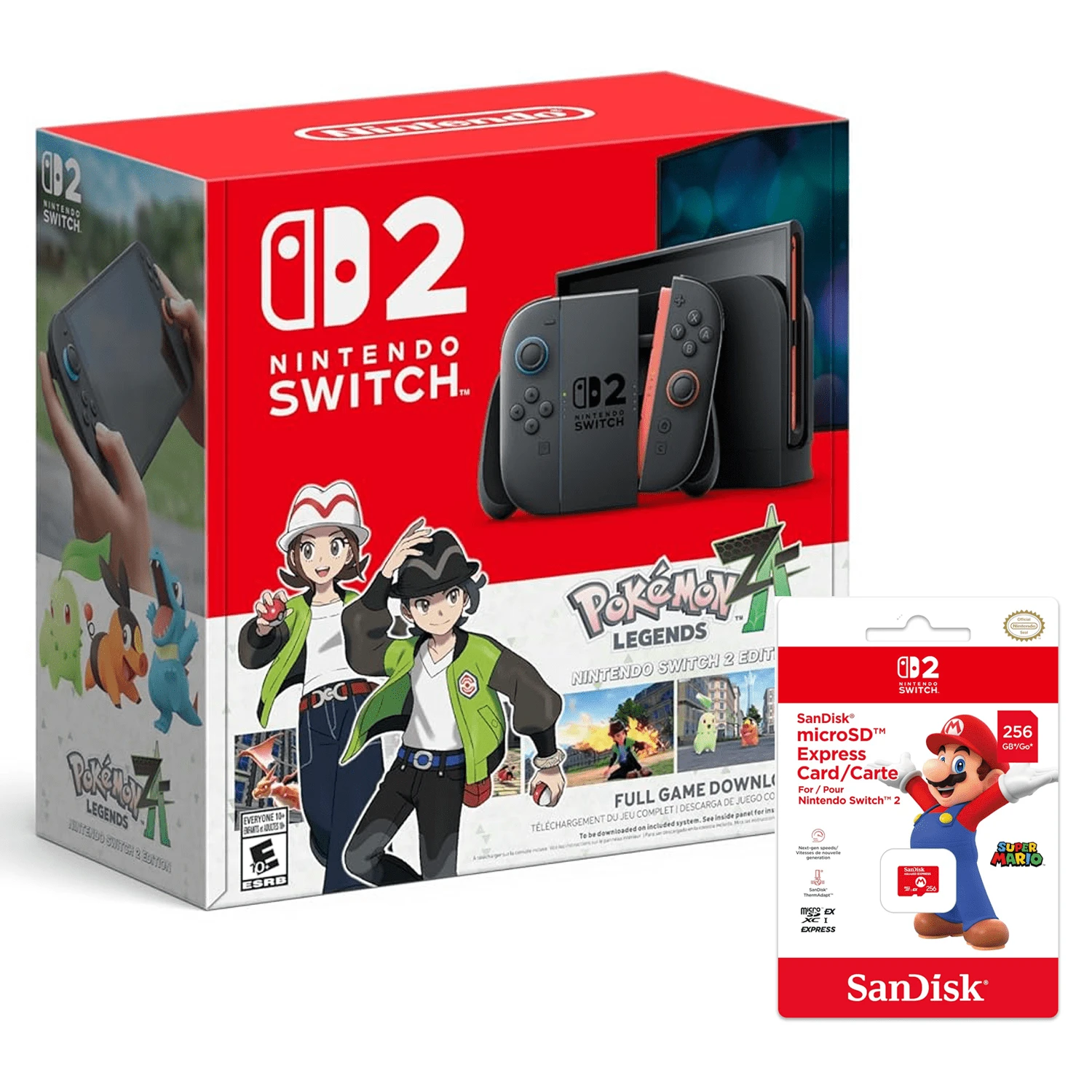 Nintendo Switch 2 Console And Pokémon: Legends Z-A Bundle- Hong Kong ...