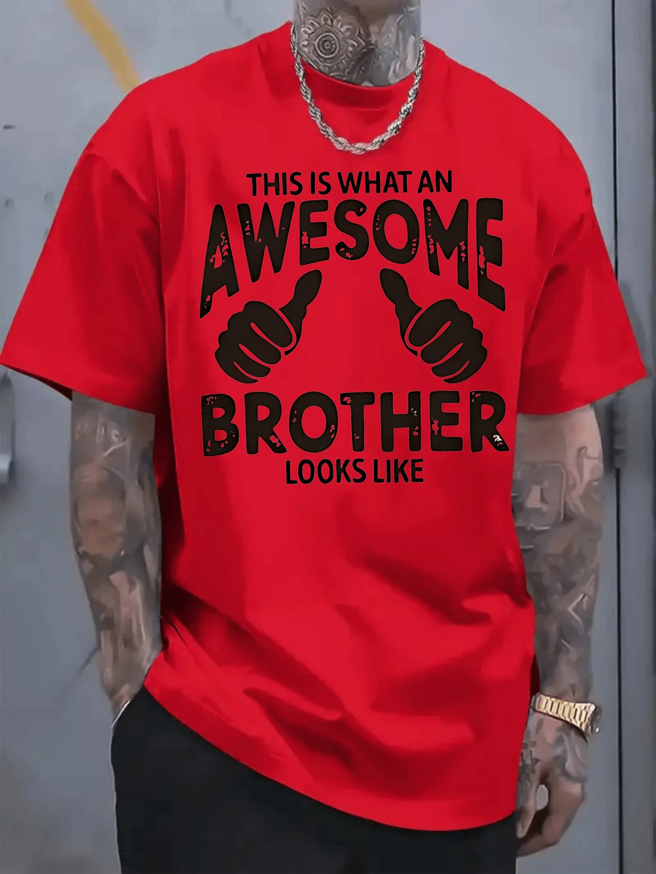 Texto que celebra con orgullo a un hermano increíble con manos ...