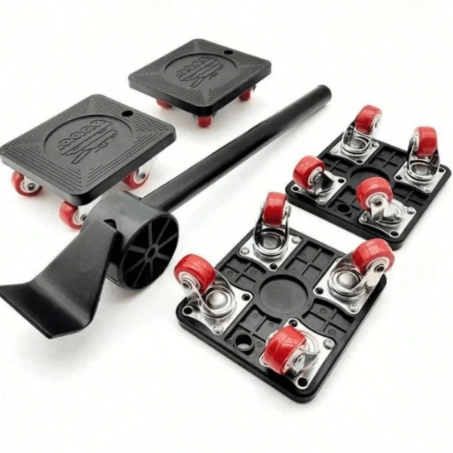 5pcs/Set Heavy Duty Furniture Mover Rollers, Refrigerator Washing ...