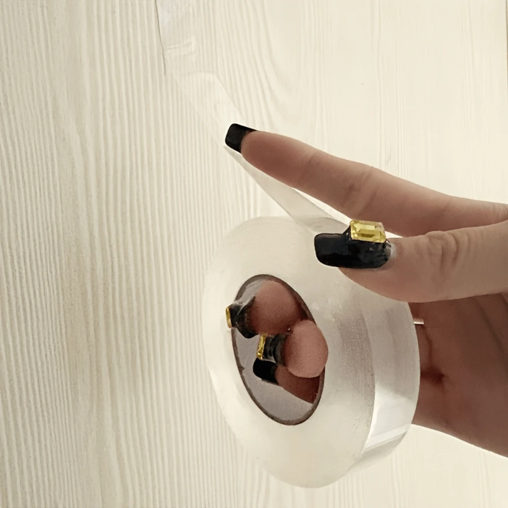 1 Roll Super Strong Double-Sided Nano Tape | Thickened Transparent, No ...