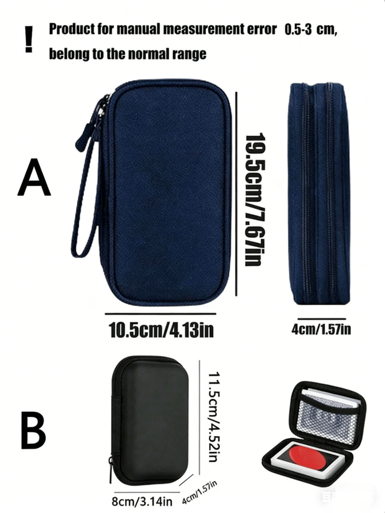 1PC Double-Layer Digital Cable Organizer - All-In-One Waterproof ...