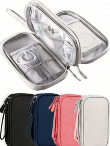 1PC Double-Layer Digital Cable Organizer - All-In-One Waterproof ...