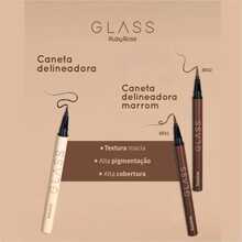 Caneta Deliniadora Glass Cor : Light Brown - Ruby Rose | SHEIN Brasil