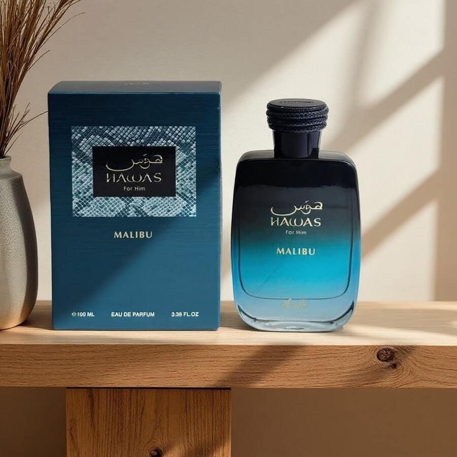 MISHAO Hawas MALIBU For Him - Eau De Parfum Spray (100ML), Hawas ...