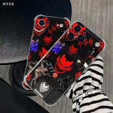 Esta funda con estampado de diablo rojo es compatible con diversos ...