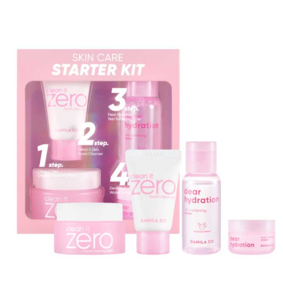 Banila Co Starter Kit - Korean Skincare Starter Kit With Cleansing And ...