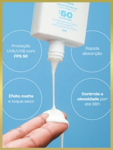 Creamy Watery Fluid Sunscreen SPF50 40ml (Ultra-Fluid Sunscreen With ...