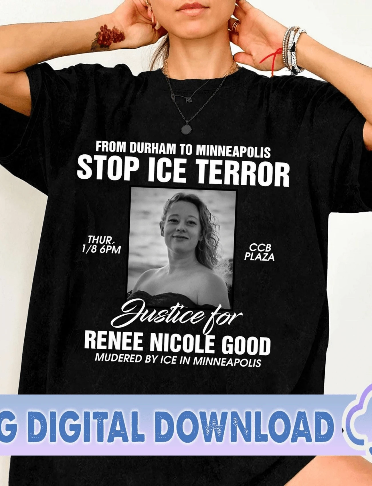 Justice For Renee Nicole Good Png Minneapolis Protest Digital Download ...
