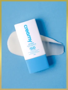 Creamy Watery Fluid Sunscreen SPF50 40ml (Ultra-Fluid Sunscreen With ...