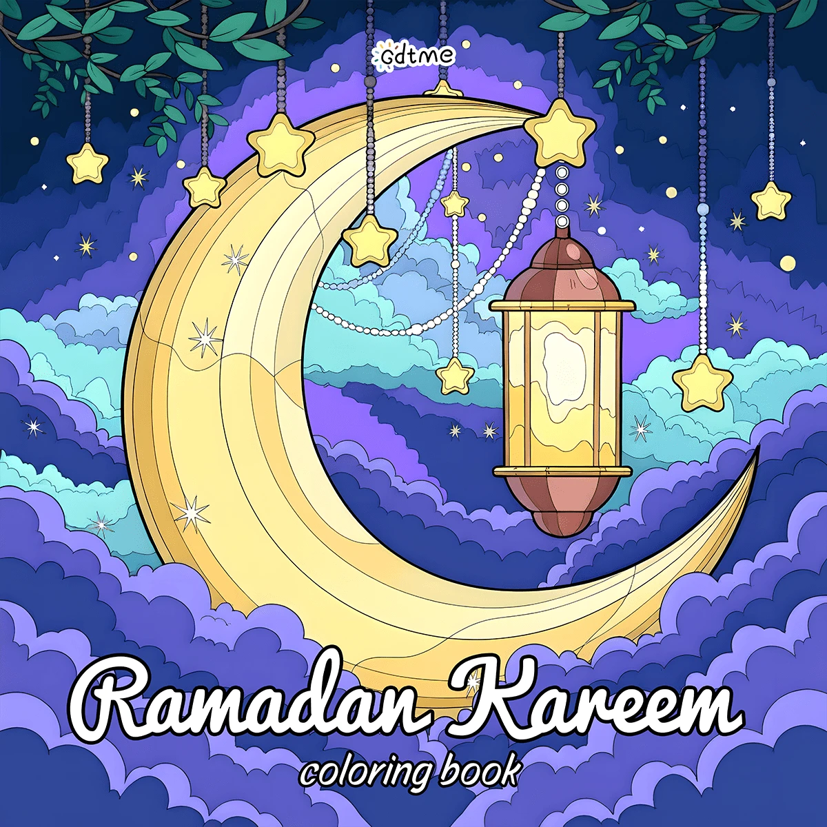 GDTME Ramadan Coloring Book: This Is A Coloring Book For Adults And ...