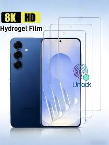 3PCS HD Hydrogel Film Screen Protection Film [Not Glass] Compatible ...