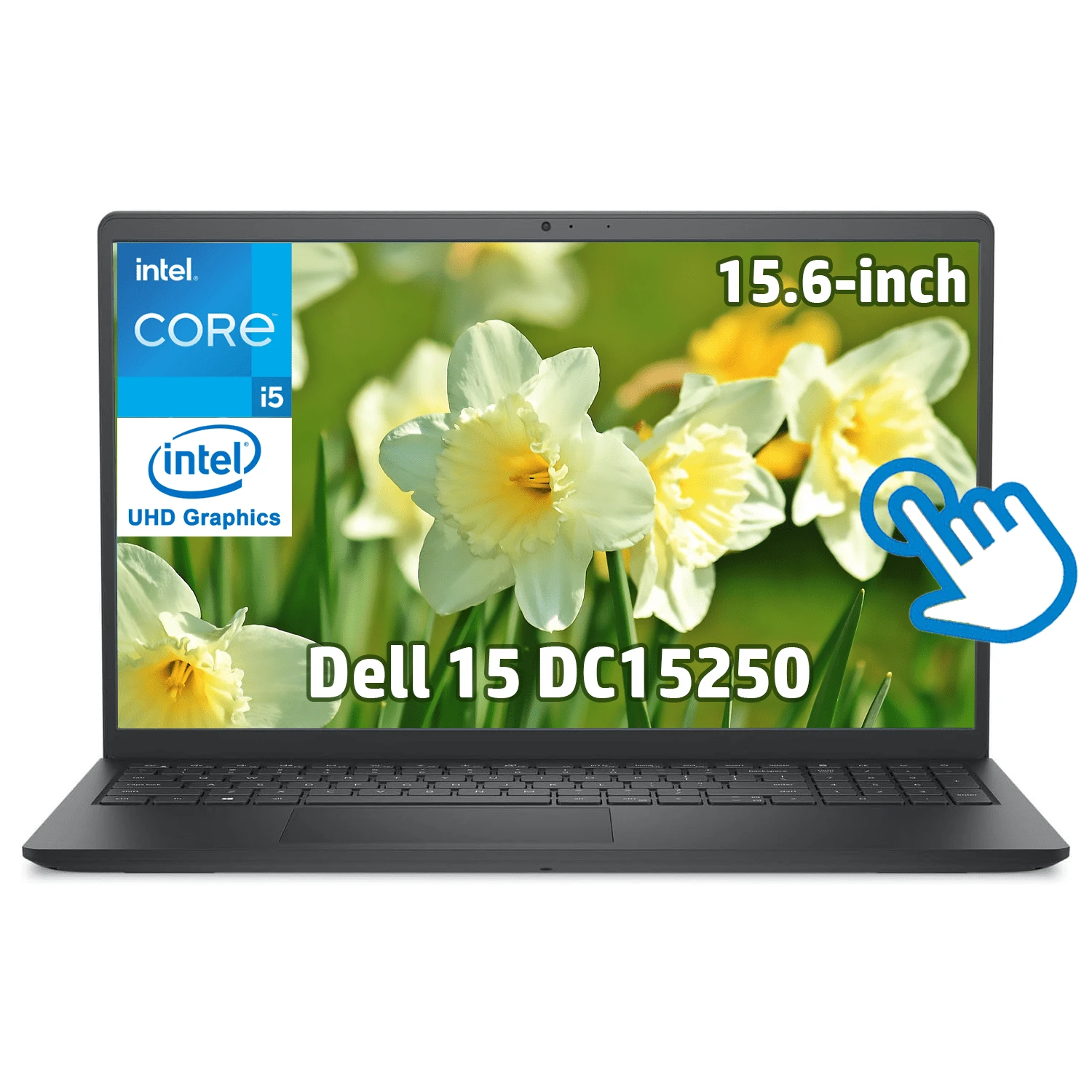 Dell 15 DC15250 Touchscreen Laptop, 15.6" FHD IPS Display, Intel Core ...