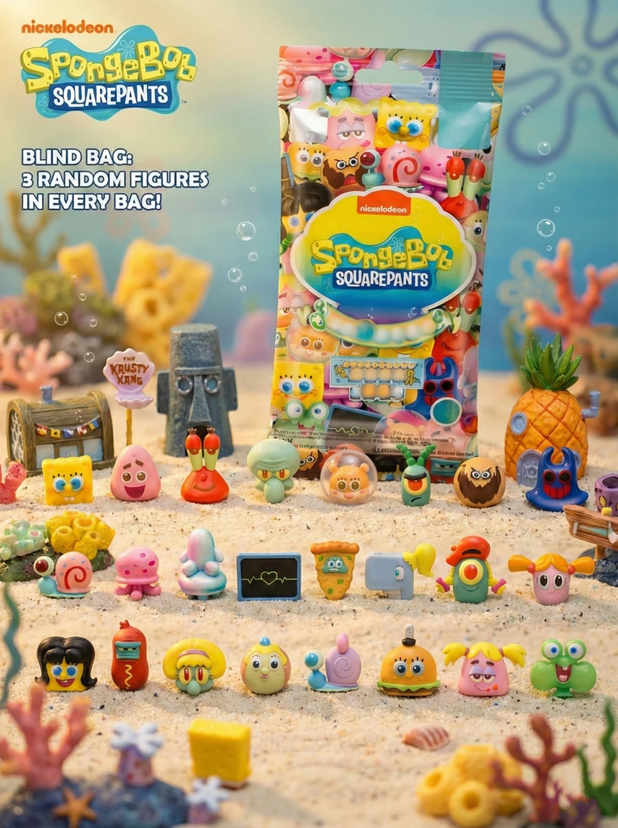 Nickelodeon 1 pieza Bolsa ciega de personaje con licencia oficial de la ...