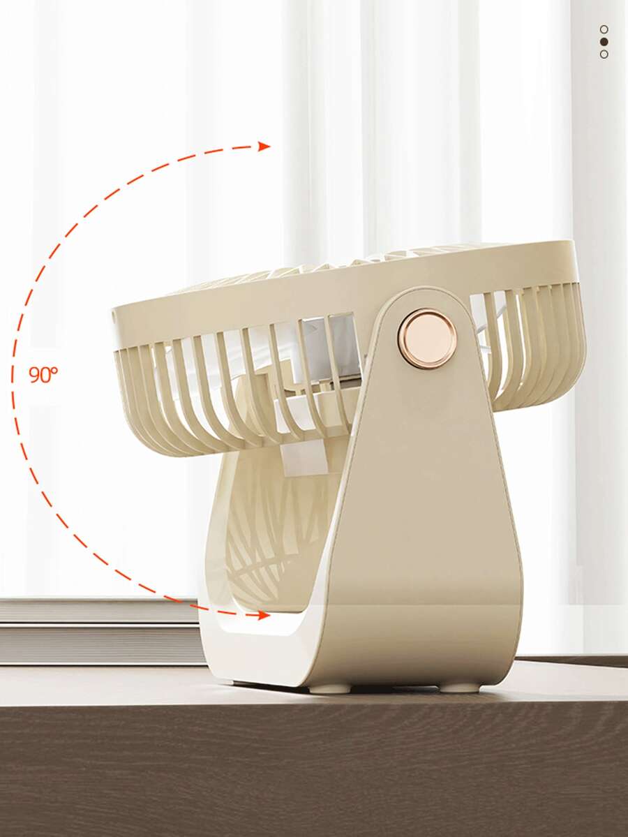 Desktop Fan, Small Air Circulating Fan For Office, Dorm, Bed, Wall ...