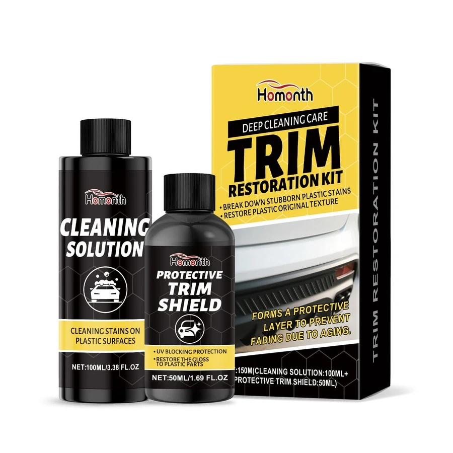 Automotive Plastic Cleaning & Care Kit: Interior Cleaning, Stain ...