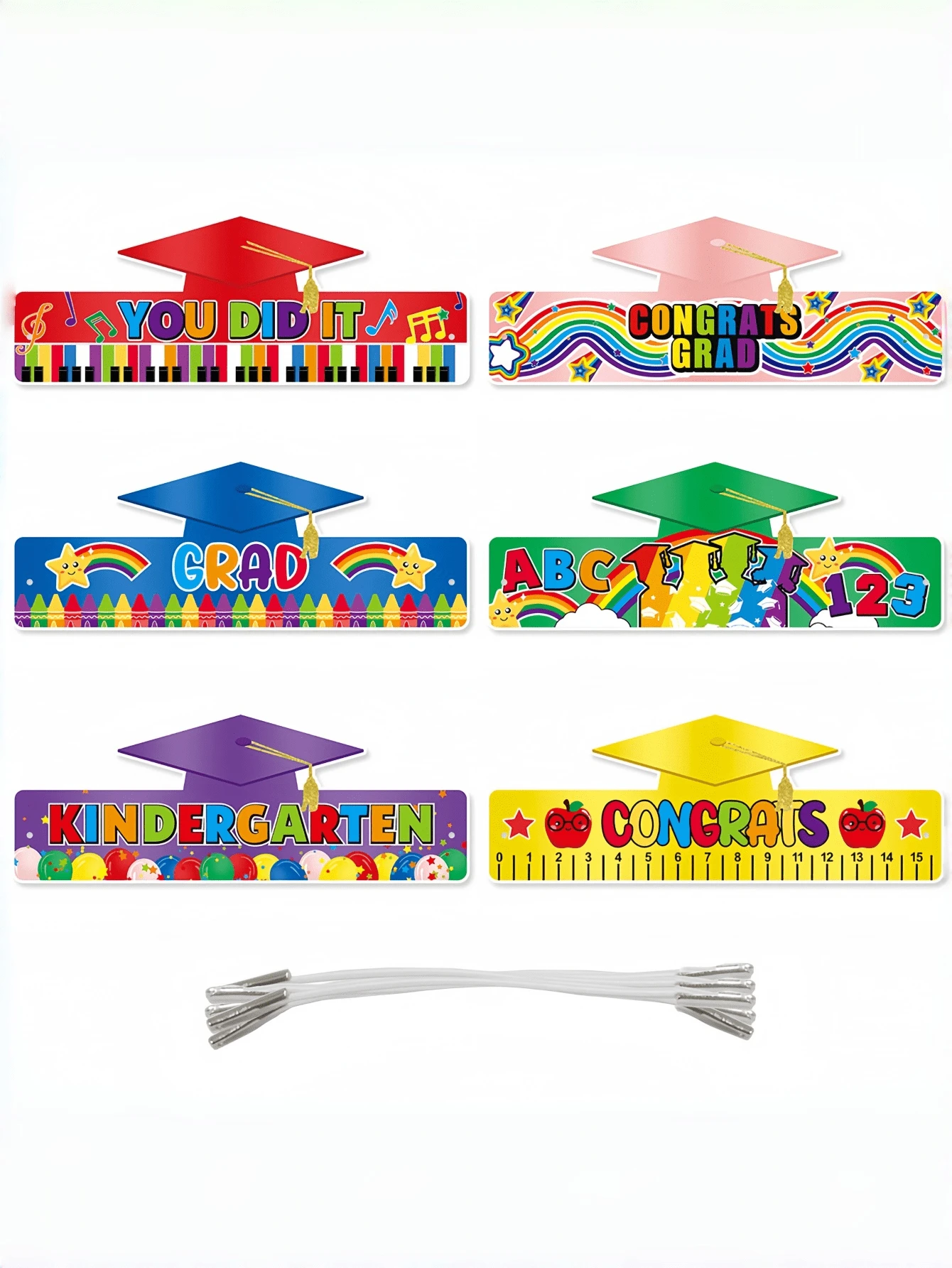 25pcs Adjustable Preschool Graduation Caps, 2026 Kindergarten ...
