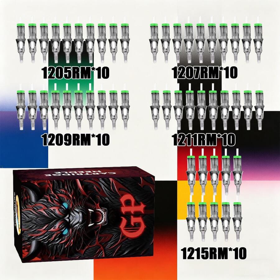 Gold Plume Disposable Tattoo Ink Cartridge Needles 50PCS By GOLDPLUME ...