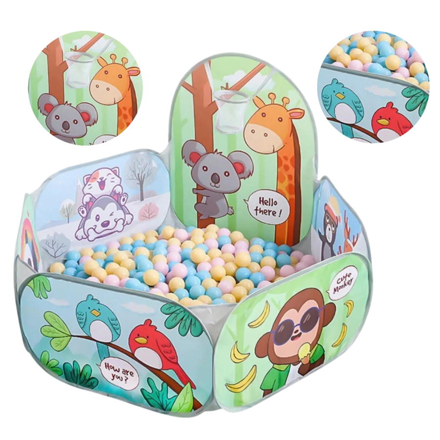 Ball Pit, Basketball Hoop, Playpen, Tent, Baby Girl Boy (Model 1 ...