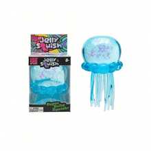 Jellyfish Squishy Fidget Toy, Silicone Octopus Water Play Squeeze Toy ...