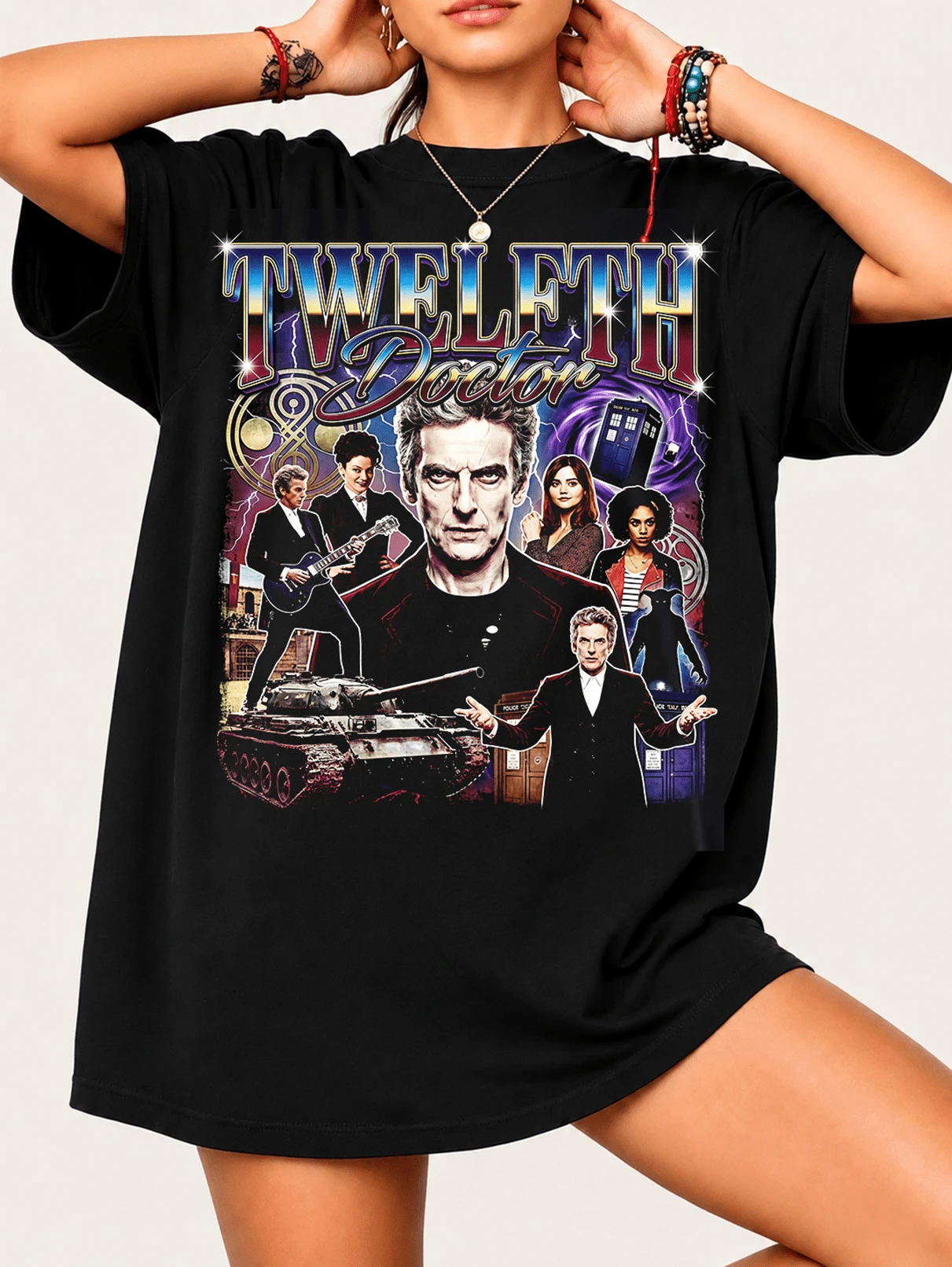 Camiseta del Duodécimo Doctor, 100% algodón, unisex, diseño vintage de ...