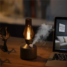 OBOVAY Minimalist Portable Retro Humidifier Lamp, Classic Kerosene Lamp ...