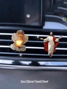 1pc/2pcs /1set/2set God Angel Air Vent Clips, Car Air Vent Decor, Women ...