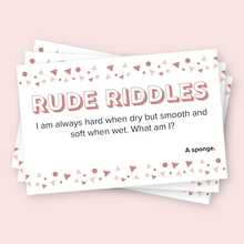 Naughty Riddles Bachelorette Party Game, Wedding Tabletop Game ...