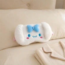 MINISO Sanrio Cinnamoroll 1pc White Plush Sleep Eye Mask Cute Soft ...