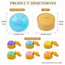 3/6/9 Peças Brinquedo de Mesa Elástico em Formato de Pão de Vapor com ...