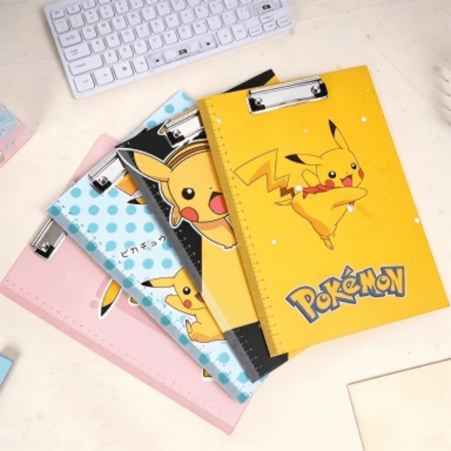 1pc Pokemon A4 Multi-Function Clipboards, Cute Cartoon Writing ...